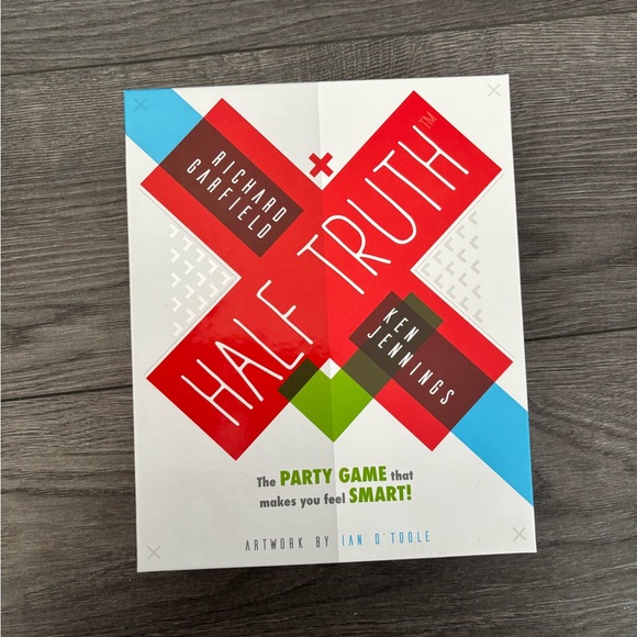 Games | Half Truth Party Game By Richard Garfield And Ken Jennings ...